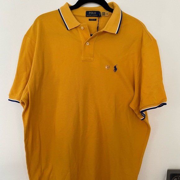 Ralph Lauren | Shirts | Ralph Lauren Mens Polo In Gold | Poshmark